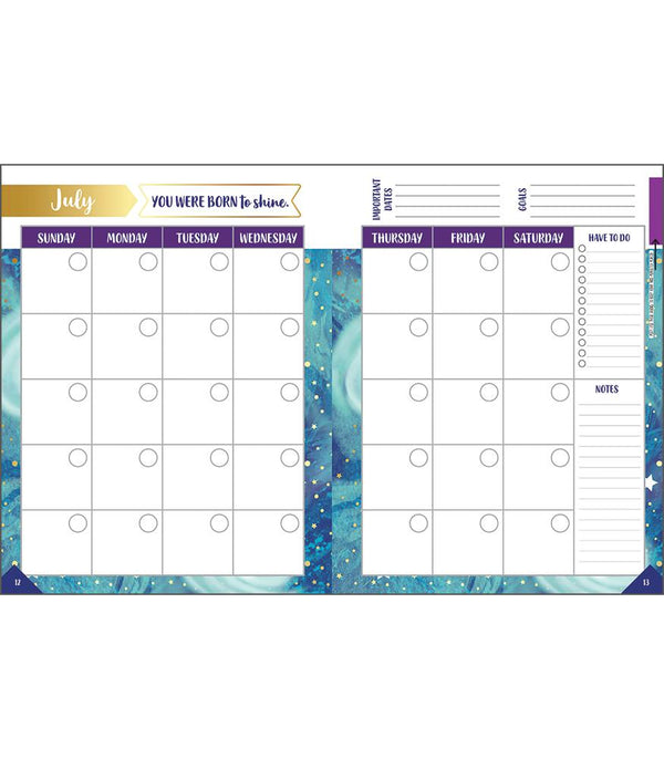 Galaxy Teacher Plan Book Paperback – Classborder.com