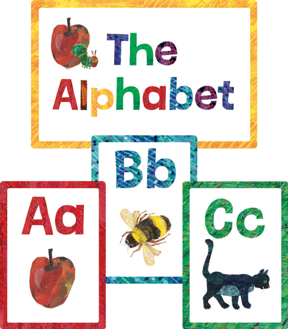 Eric Carle™ Alphabet Bulletin Board Set Grade PK-2 – Classborder.com
