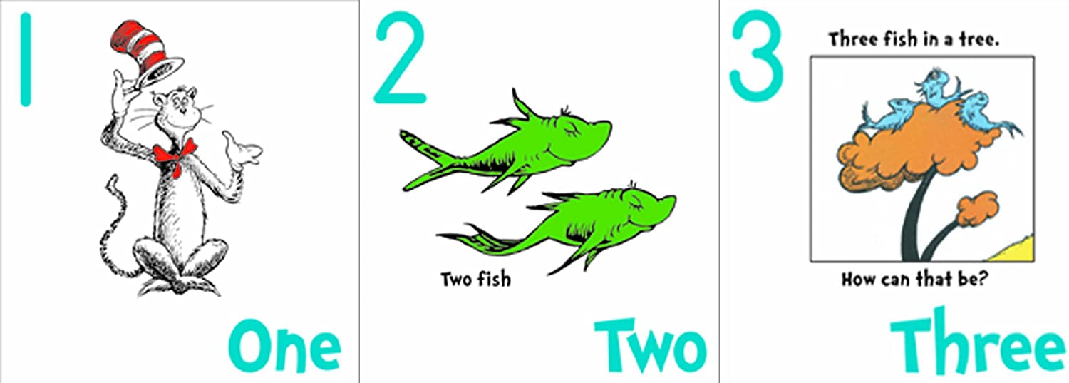 Dr. Seuss Numbers 1-20 Bulletin Board Set – Classborder.com