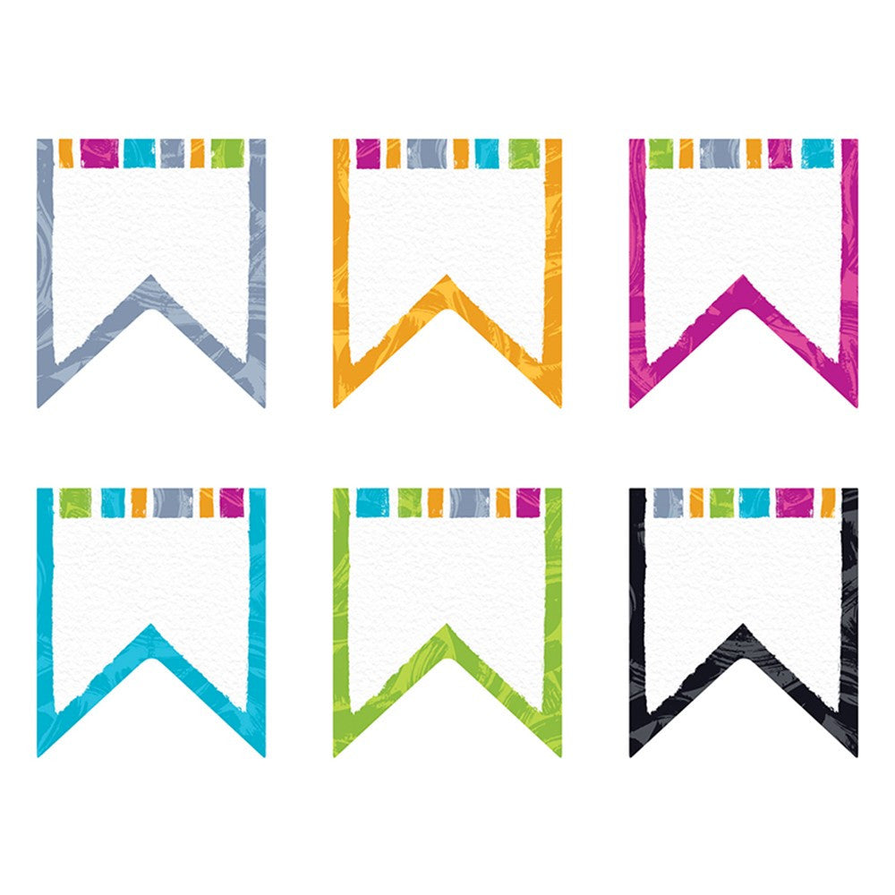 Color Harmony Pennants Classic Accents Variety Pack, 36 Count ...